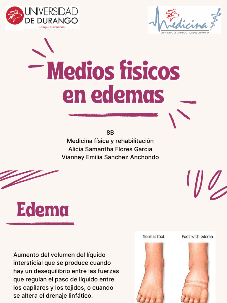 Presentación Medios Fisicos | PDF | Edema | Inflamación