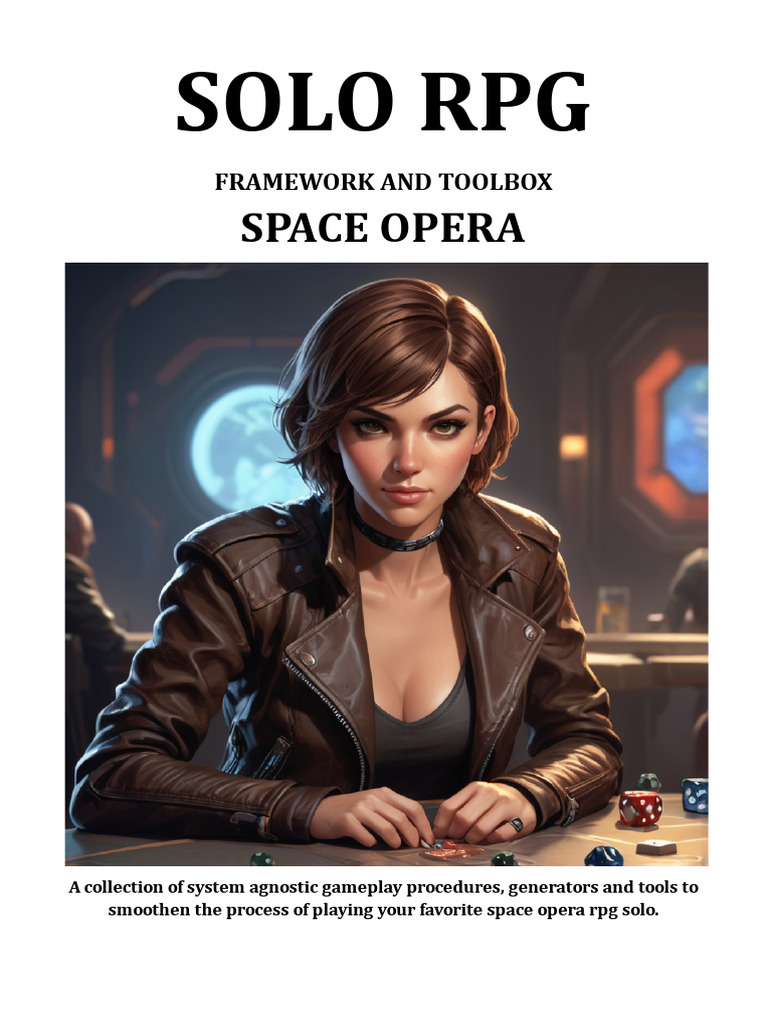 Solo Space Opera RPG Toolkit | PDF