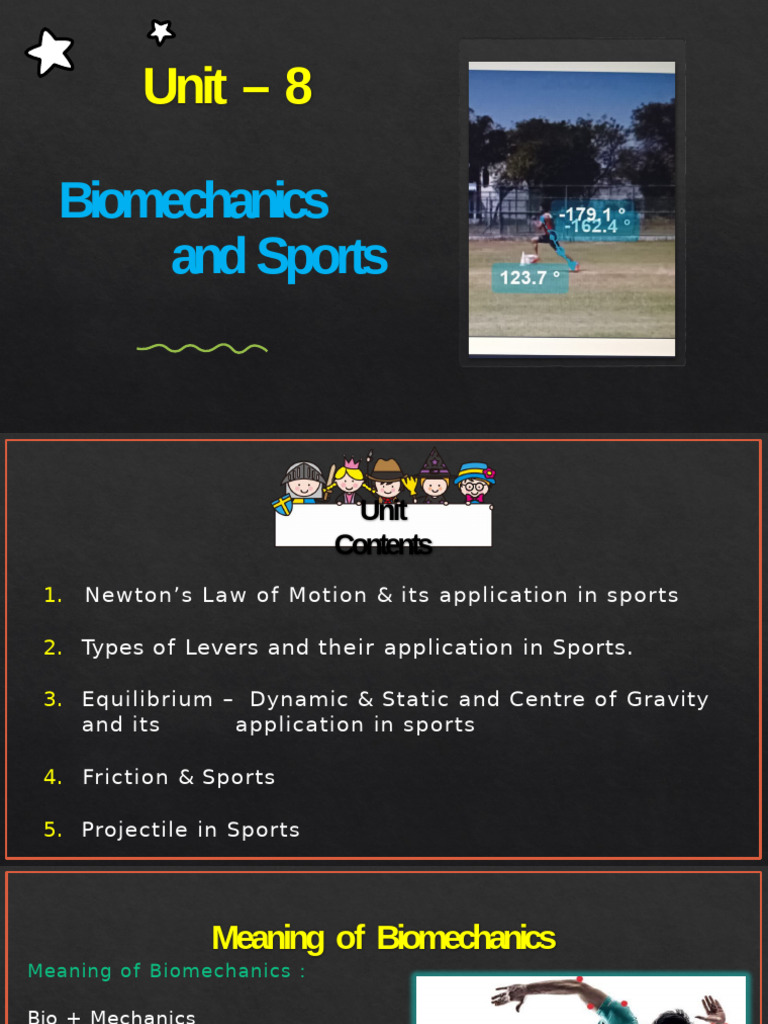 Biomechanics in Sports: Key Concepts | PDF | Force | Friction