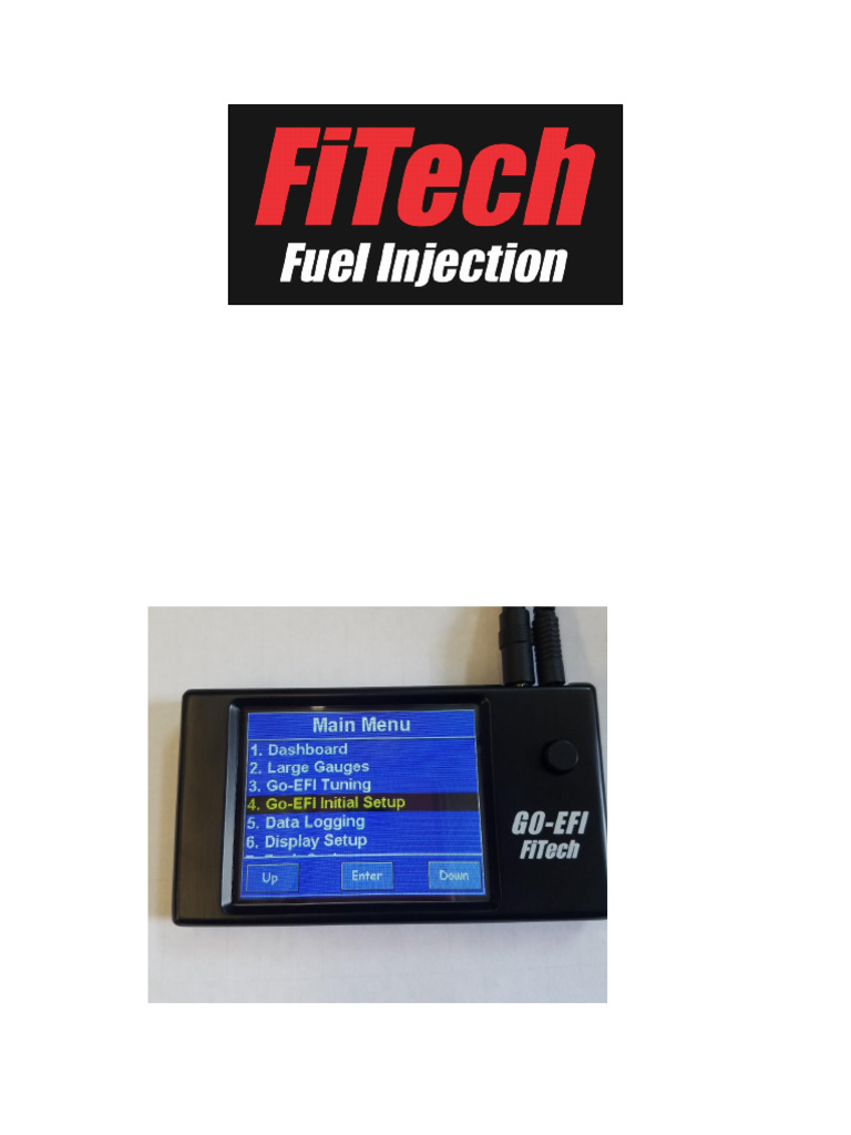 Setting Fuel Pump Pulse Width Modulation Fitech | PDF