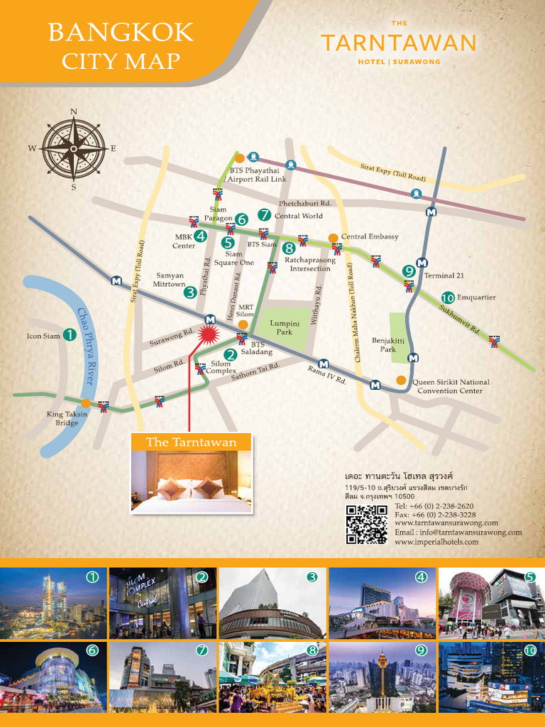 TSB Attractions Map | PDF