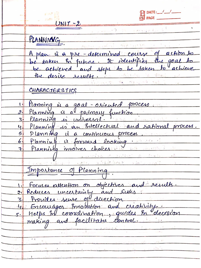 POM Unit 2 | PDF