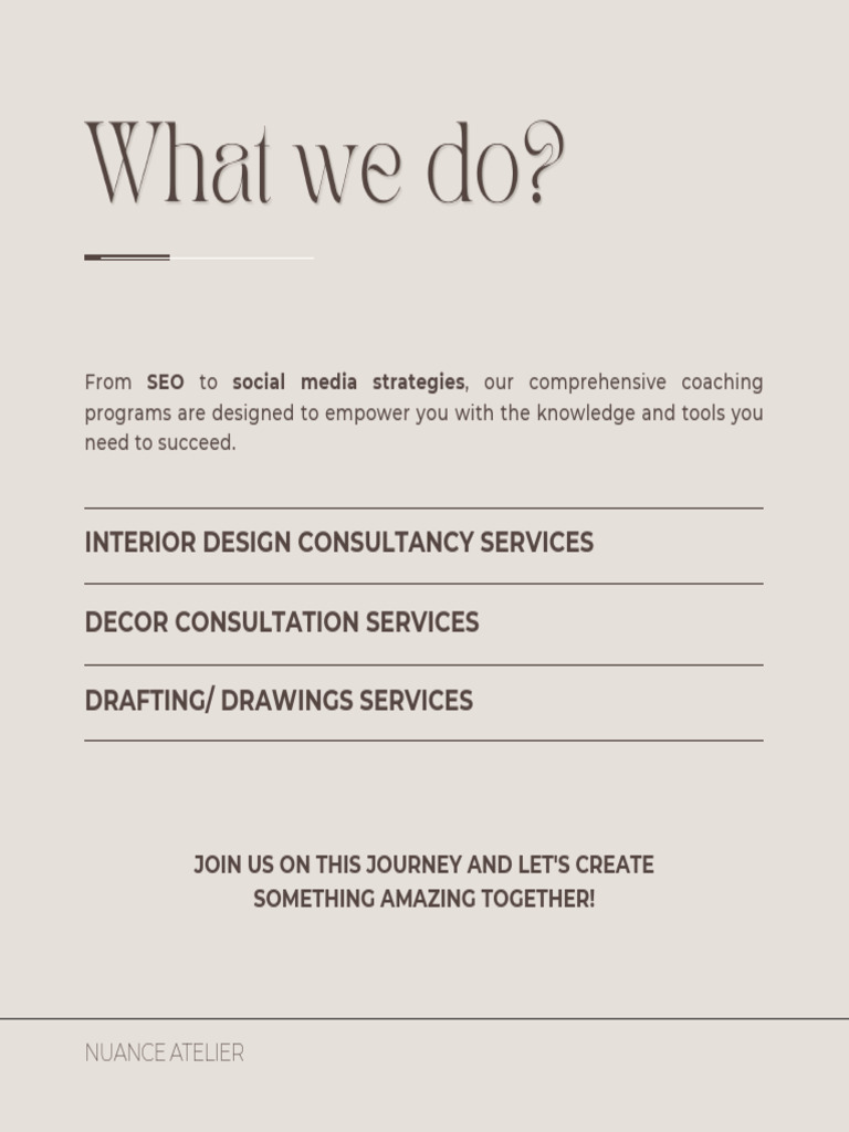Interior Design Consultancy Services Decor Consultation Services ...