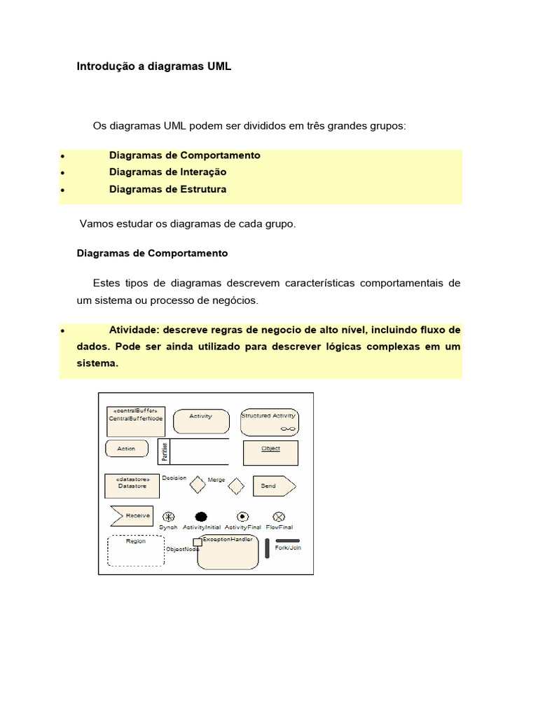 Guia Completo sobre Diagramas UML | PDF | Linguagem de modelagem ...