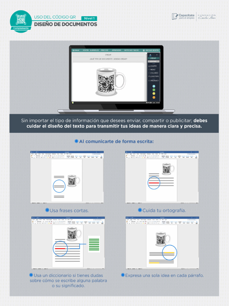 Temario Uso de Código QR | PDF