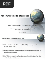 AP Human Geography: Von Thunen Model | PDF | Agriculture | Farms