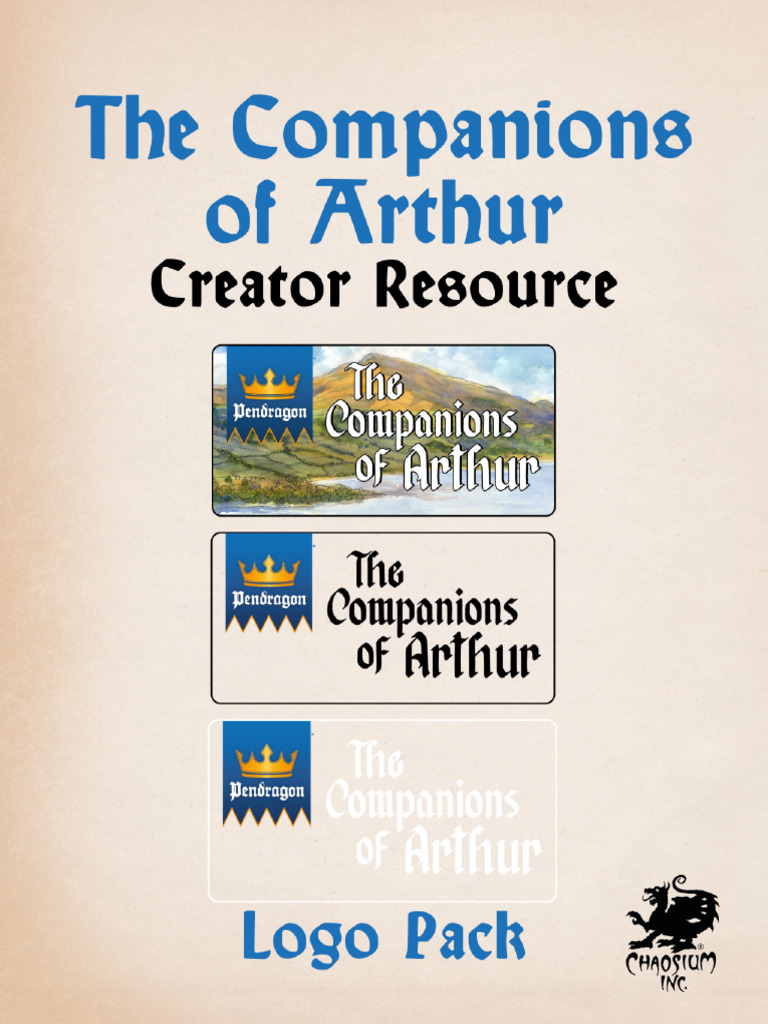 Companions of Arthur Logo Guidelines | PDF | Logos | Design