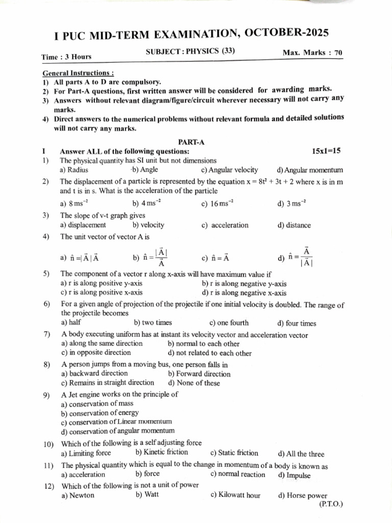 Physics imp | PDF | Force | Acceleration