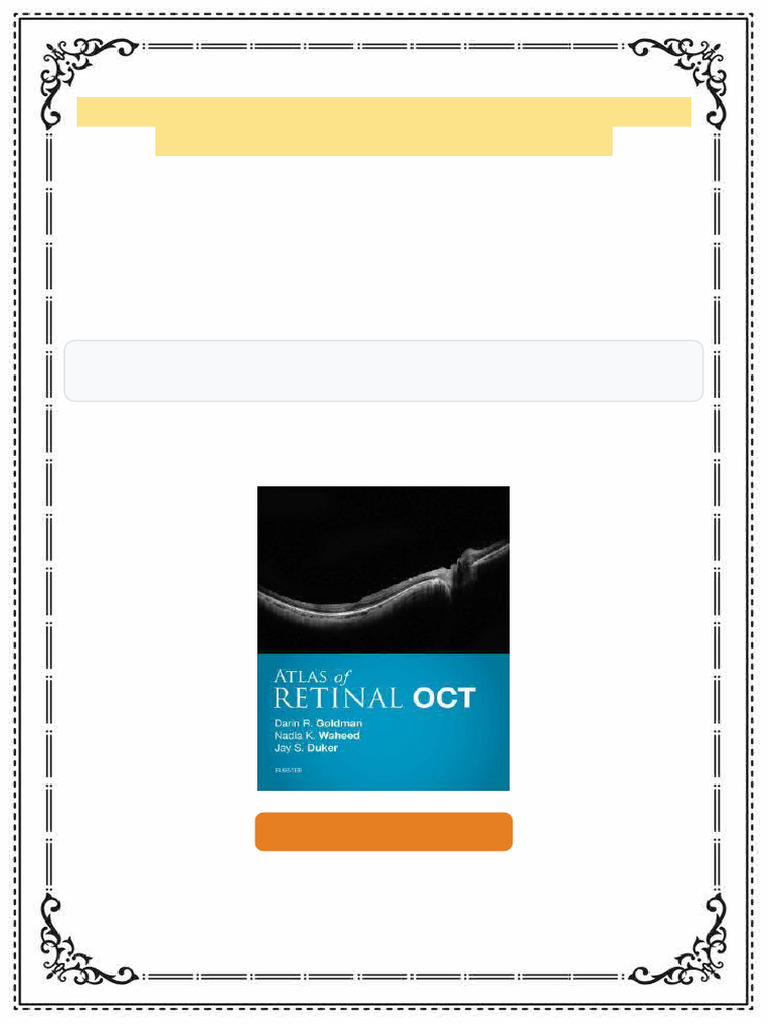 Atlas of Retinal OCT: Optical Coherence Tomography 1st Edition Darin ...