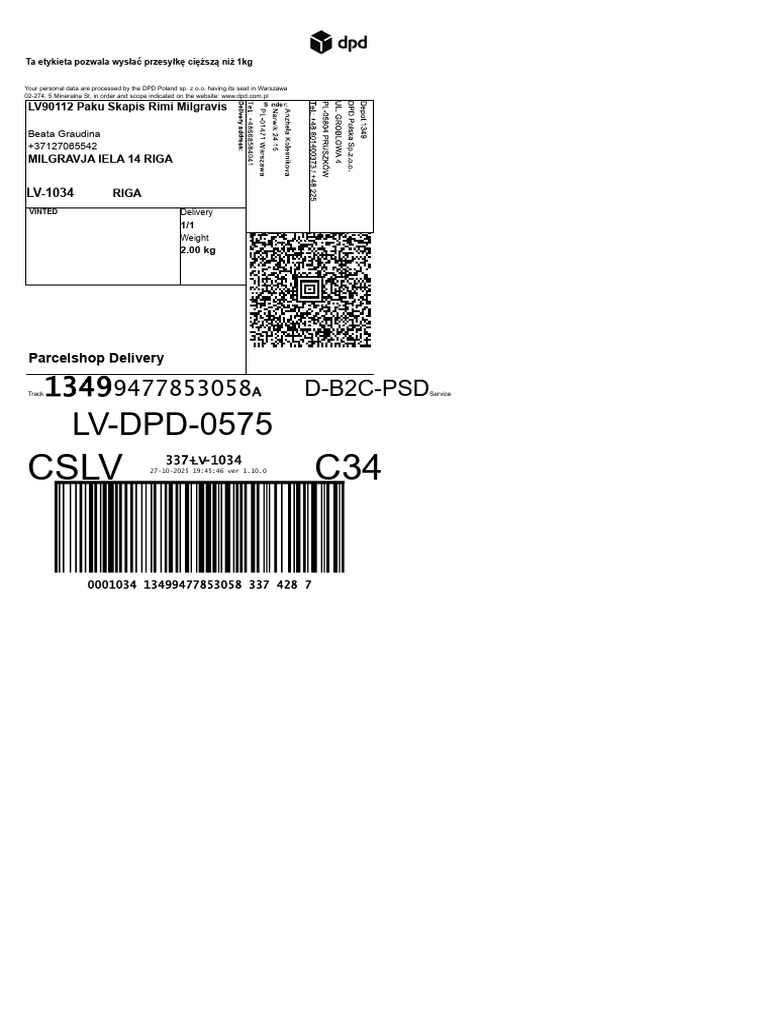 Vinted-Etykieta-16248864991 2 | PDF