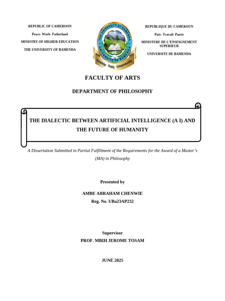 Abraham - Research Proposal | PDF | Artificial Intelligence | Intelligence (AI) & Semantics
