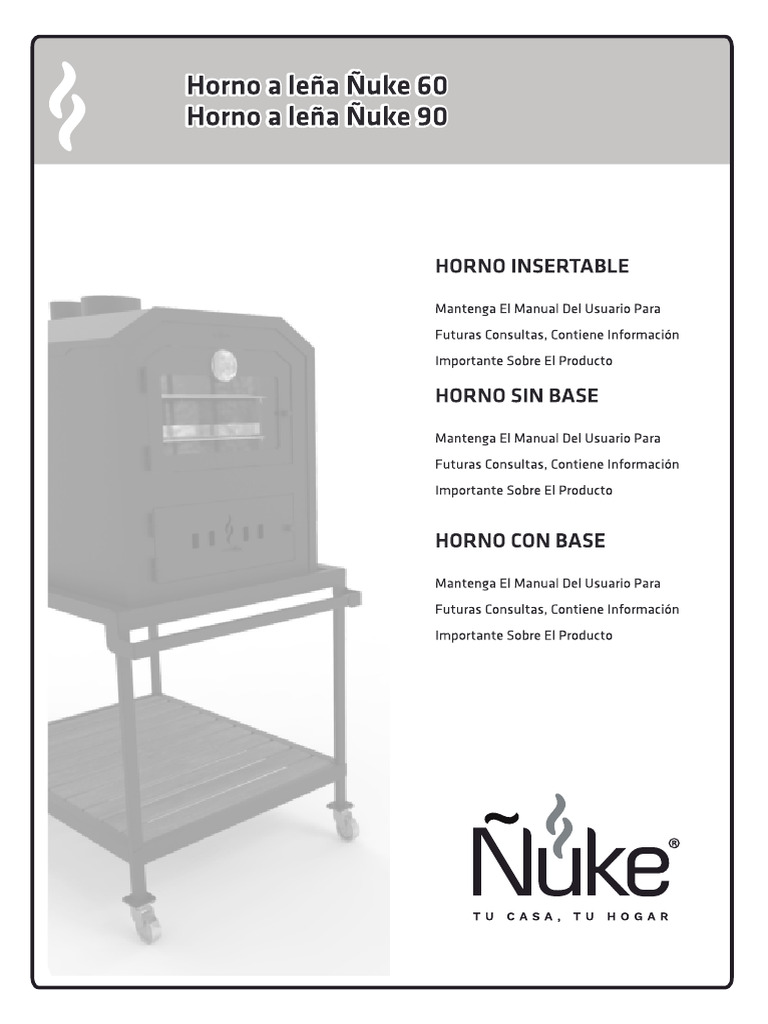 94-002-003-MANUAL -horno-90-60- ÑUKE | PDF