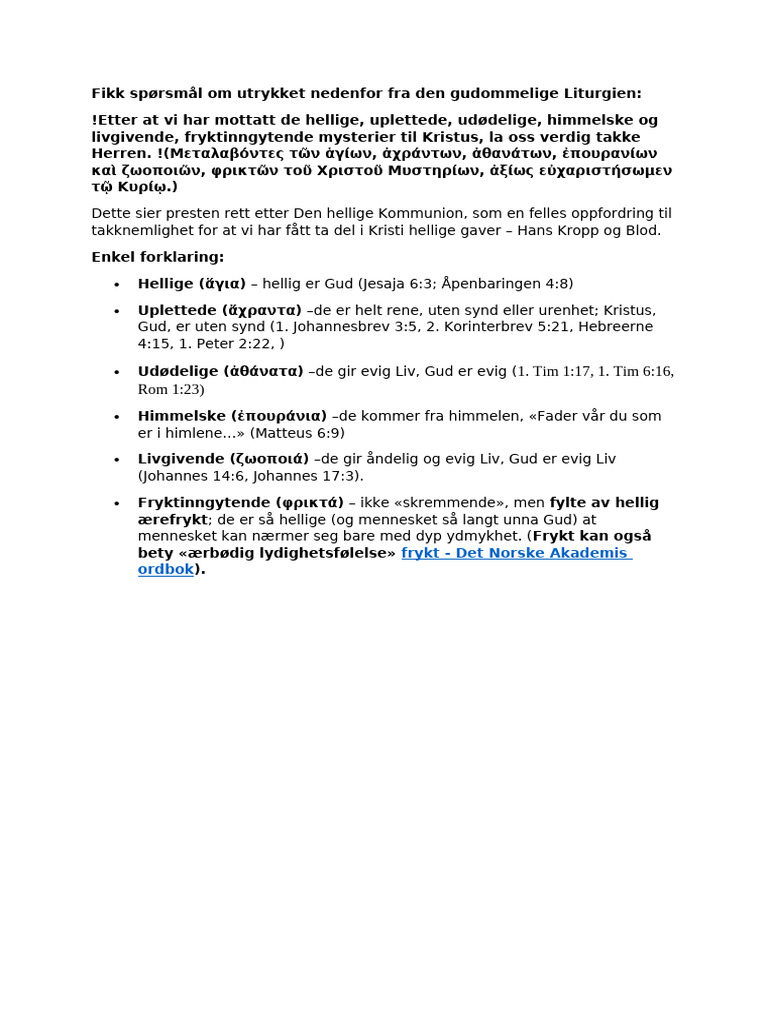 Frykt | PDF