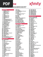 Spectrum Channel Lineup & Channel Guide - Spectrum | PDF | Media ...