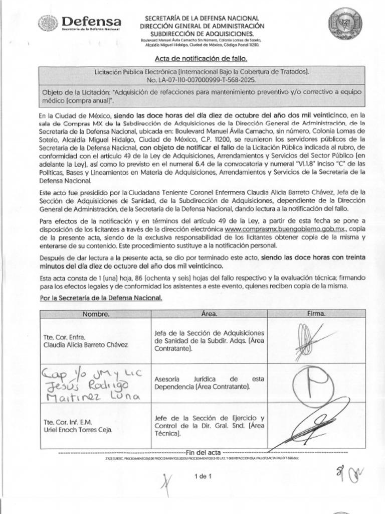 Fallo T568 | PDF