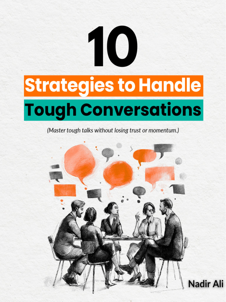 10 Strategies To Master Difficult Conversations 1757144815 | PDF