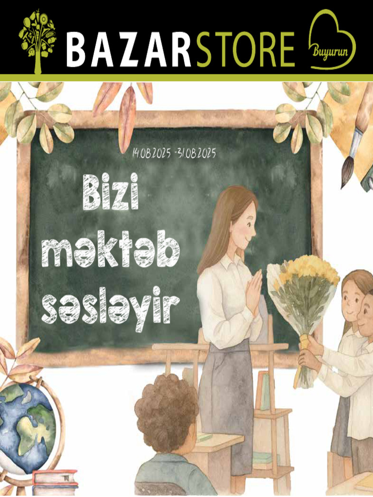 Bazarstore Mekteb 2025 | PDF