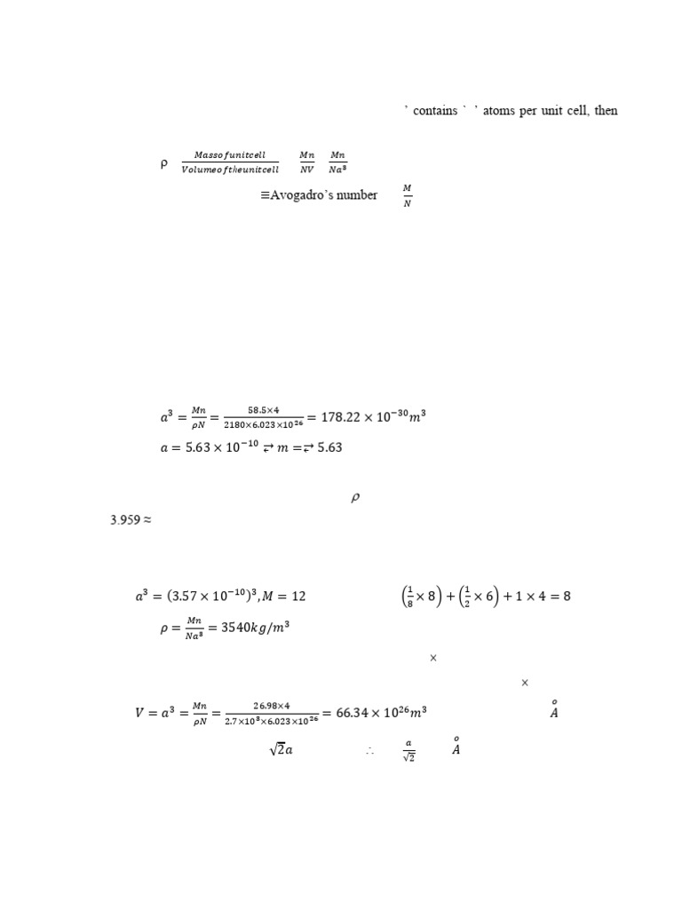 Class Note Jellur Lecture 5 | PDF | Crystal Structure | Chemistry