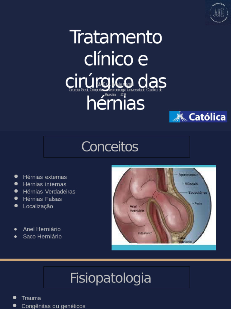 Hérnias 2.0 | PDF | Especialidades médicas | Medicina Clínica