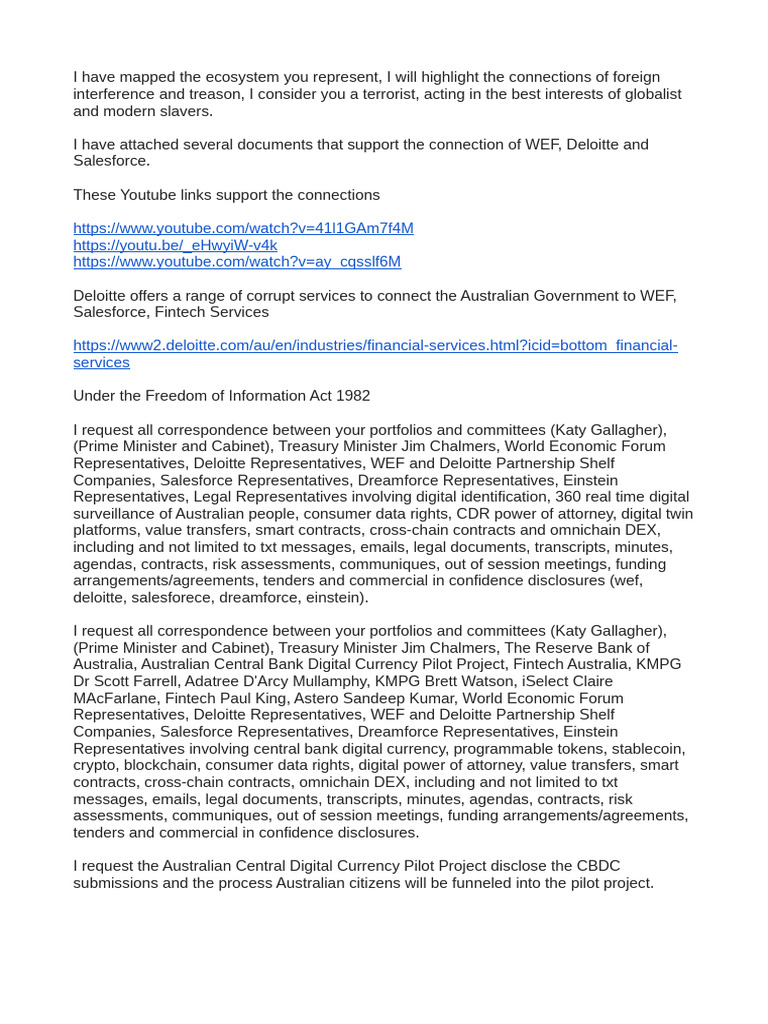 Exposing Globalist Connections in Australia | PDF | World Economic ...
