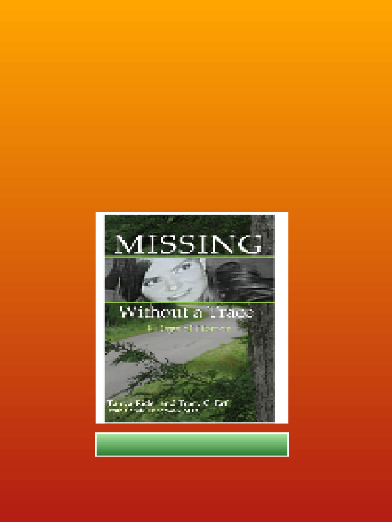 Missing Without A Trace 8 Days Of Horror Tanya Rider No Waiting Time | PDF