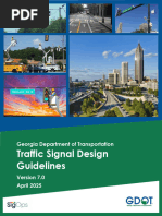 GDOT Signing and Marking Guidelines | PDF | Controlled Access Highway ...