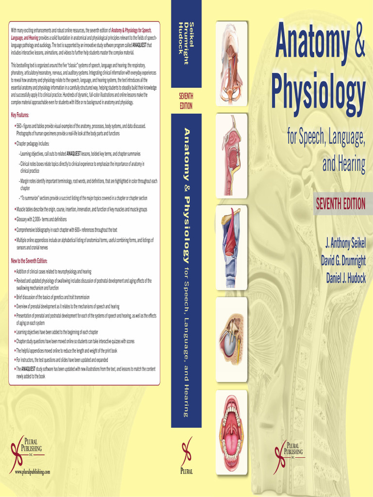 Anatomy & Physiology For Speech, Language, and Hearing 7th Edition ...
