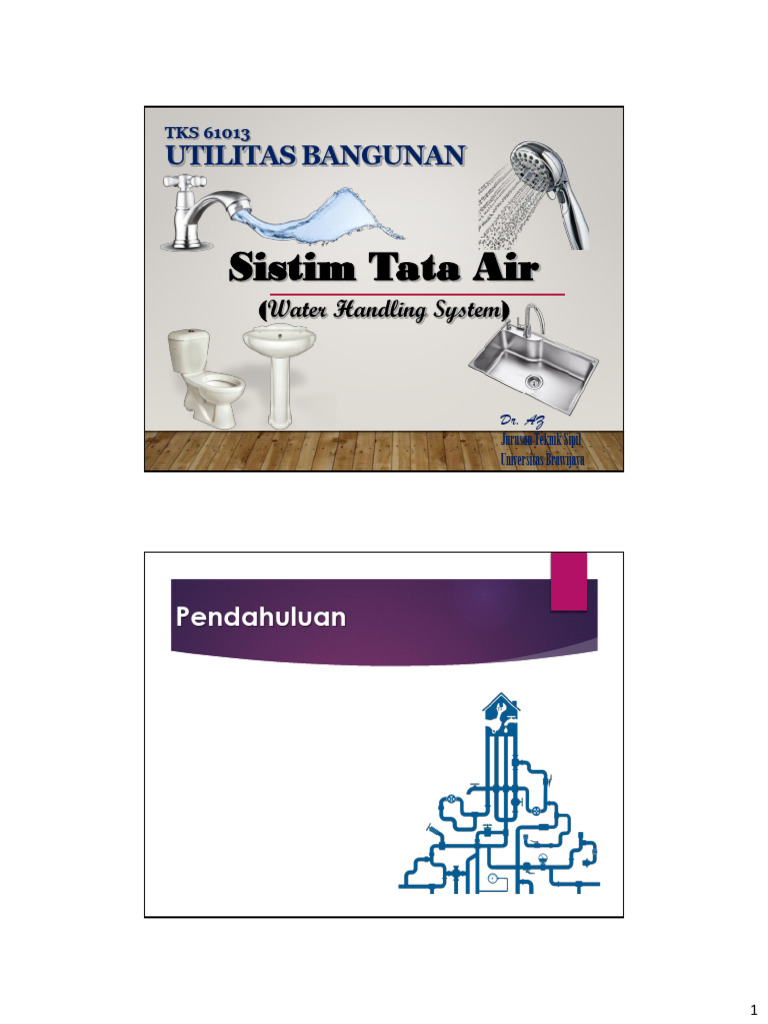 Sistem Tata Air untuk Bangunan Gedung | PDF