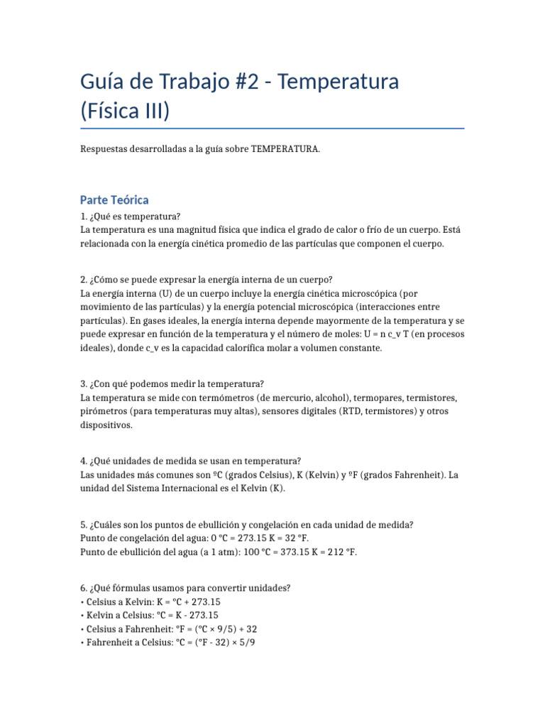 Guia Temperatura FisicaIIIGuia Temperatura FisicaIIIGuia Temperatura ...