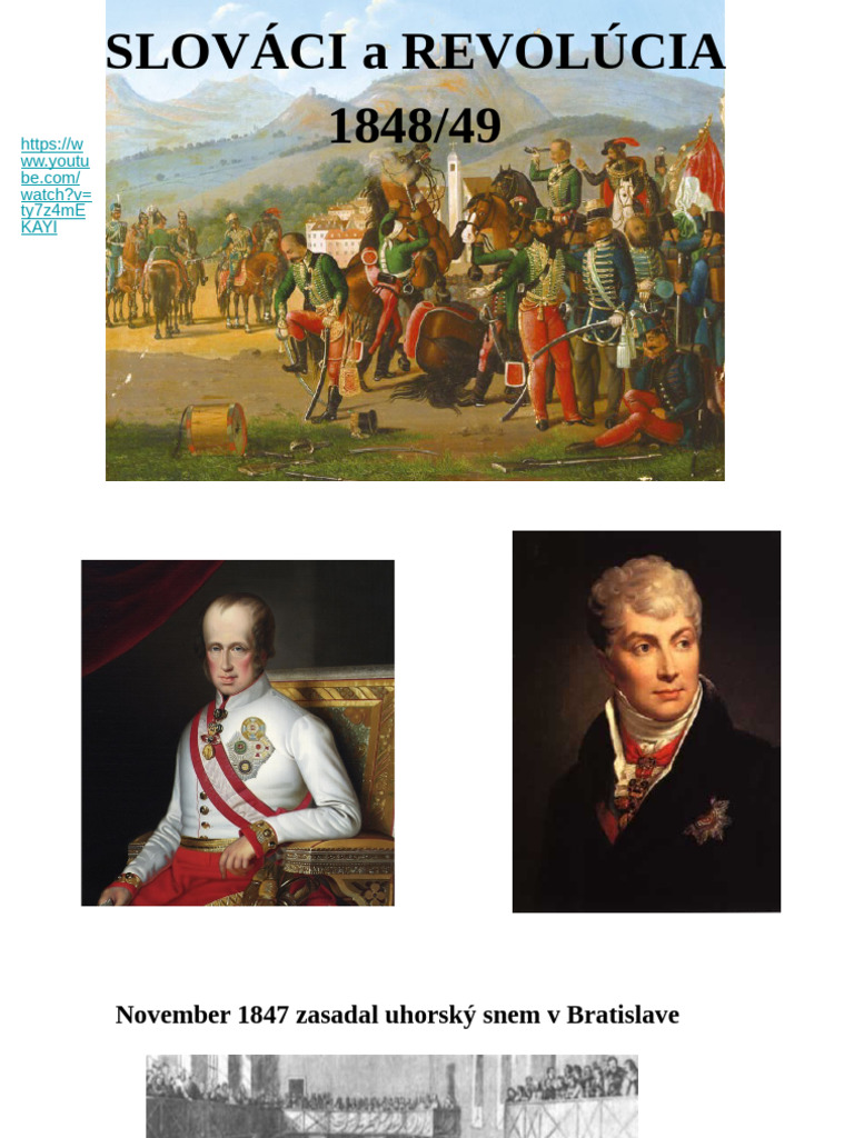 Slováci a Revolúcia 1848_49 | PDF