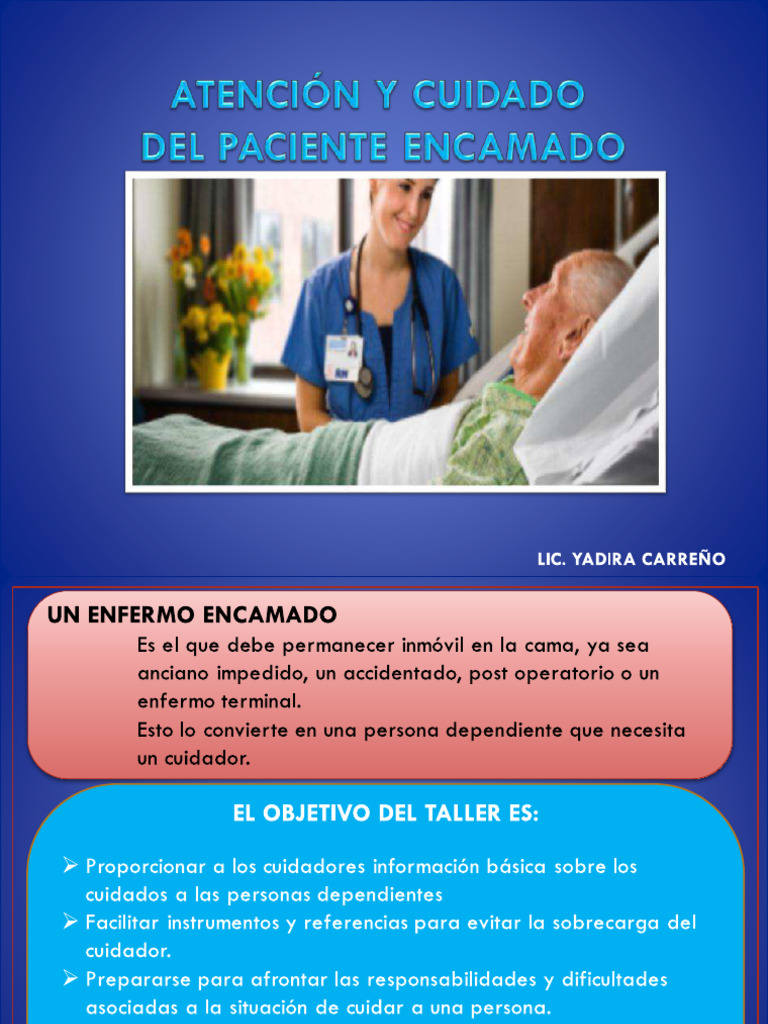 Presentación Paciente Encamado Ssf2 S | PDF