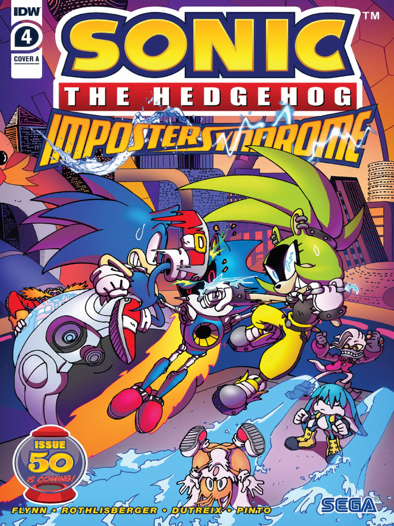 Sonic the Hedgehog: Imposter Syndrome #4 | PDF | Idw Publishing | Comic ...