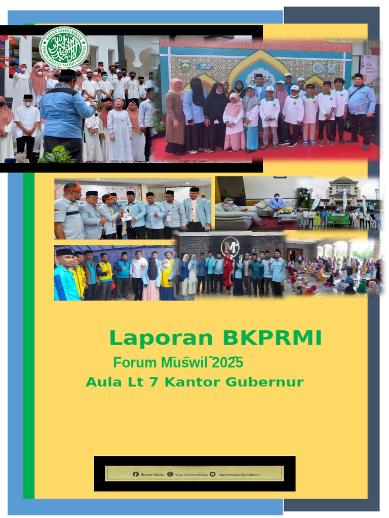 Program Kerja BKPRMI Maluku 2020-2025 | PDF