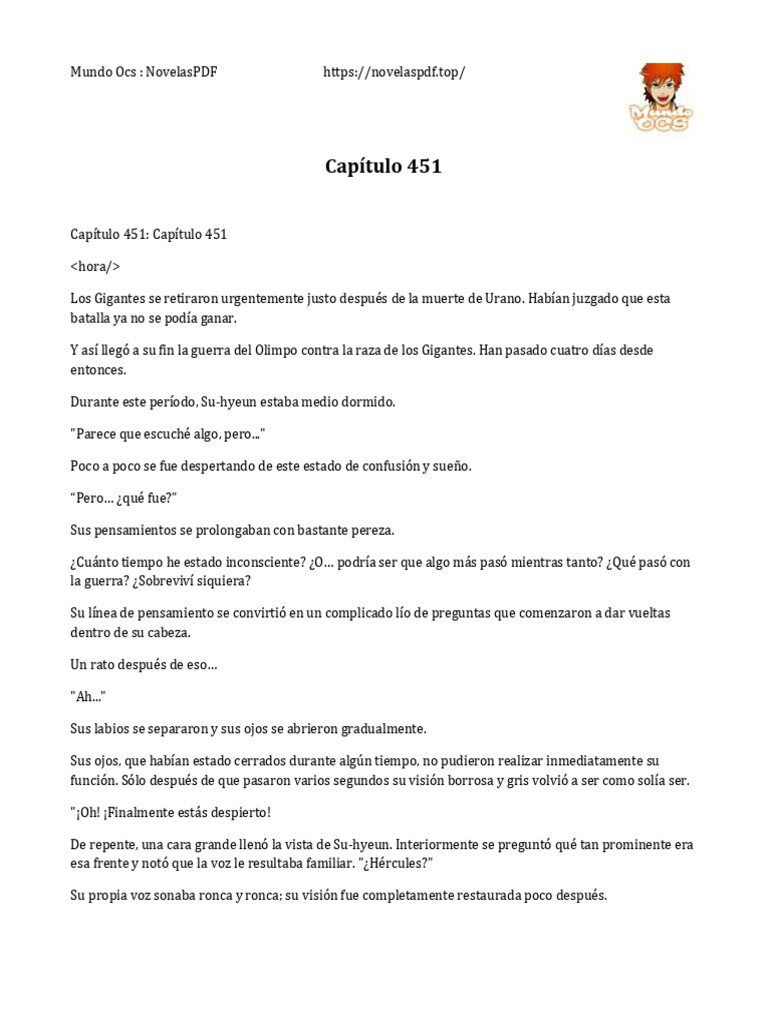 The Hero Returns 451 - 500 | PDF | infierno | Relámpago