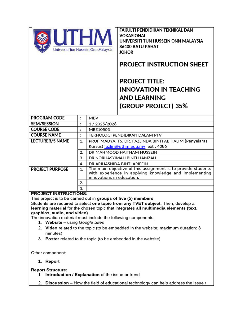 Group Project | PDF