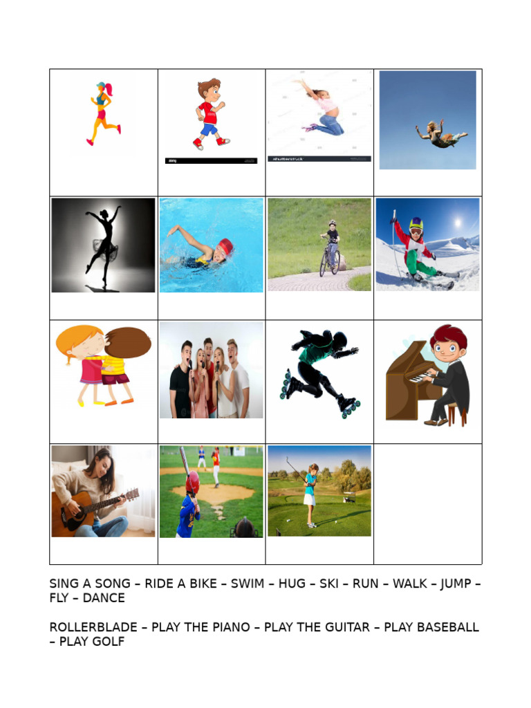 Action Verbs | PDF
