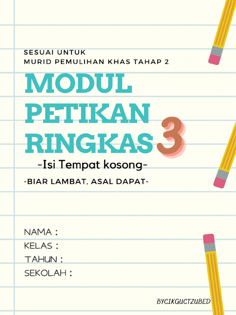 Modul Petikan Ringkas (Isi Tempat Kosong) | PDF