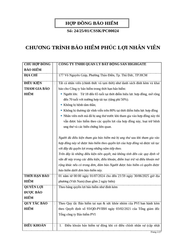 03 - HGPM-PVI 2024 - Policy 050724 | PDF