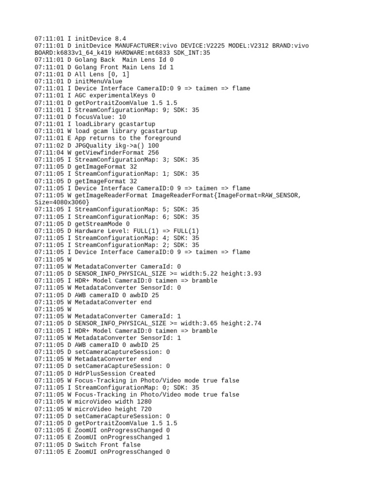 Log 20251026 | PDF | Computing | Software