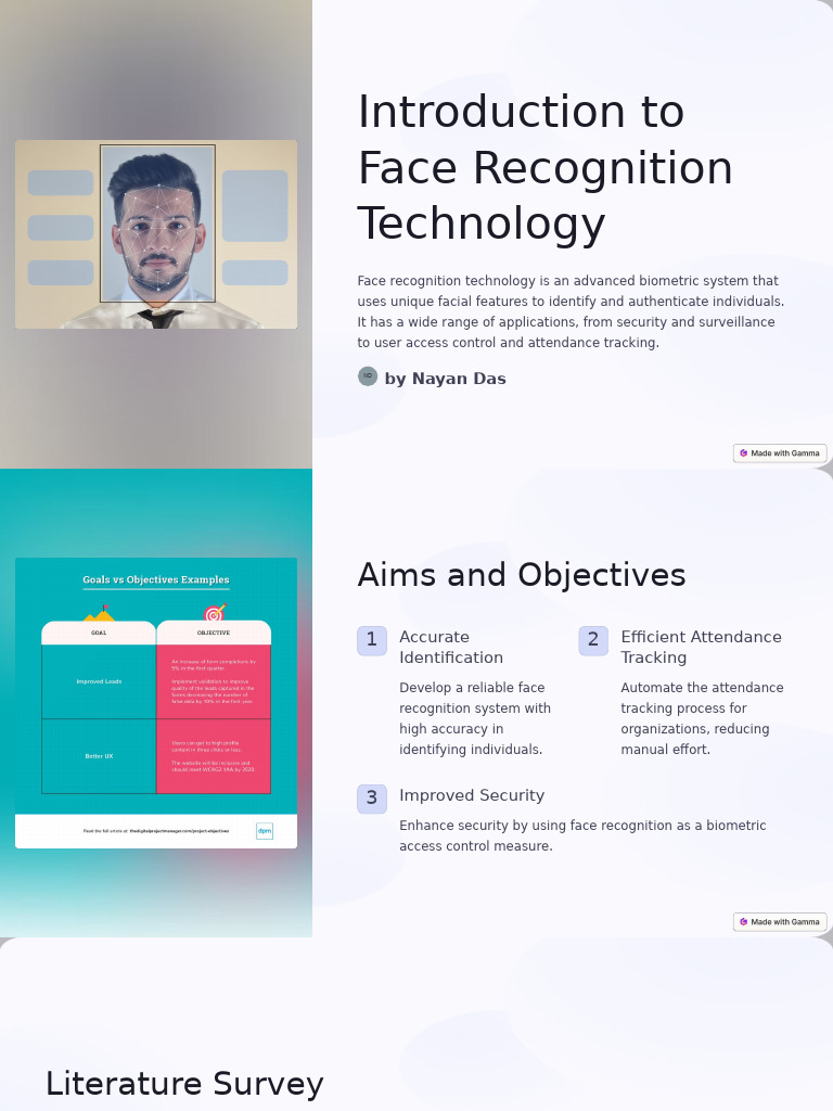 Introduction To Face Recognition Technology | PDF | Biometrics ...