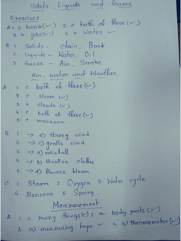 Class 3 .Science | PDF