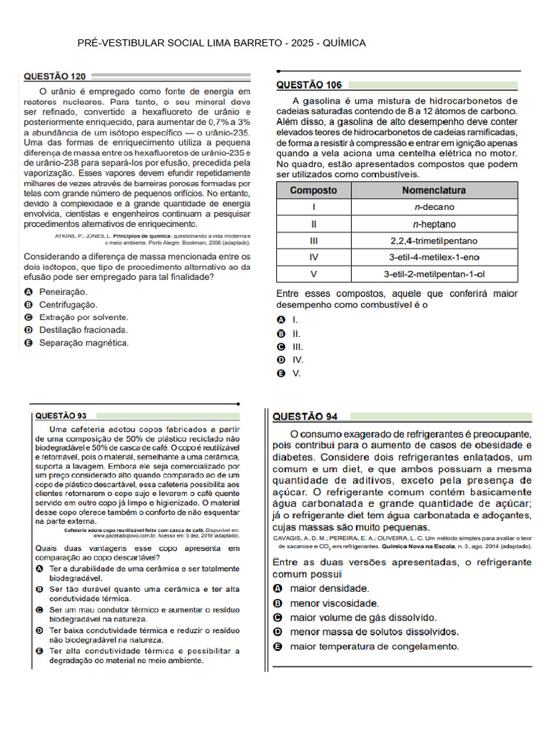 Enem 2025 | PDF