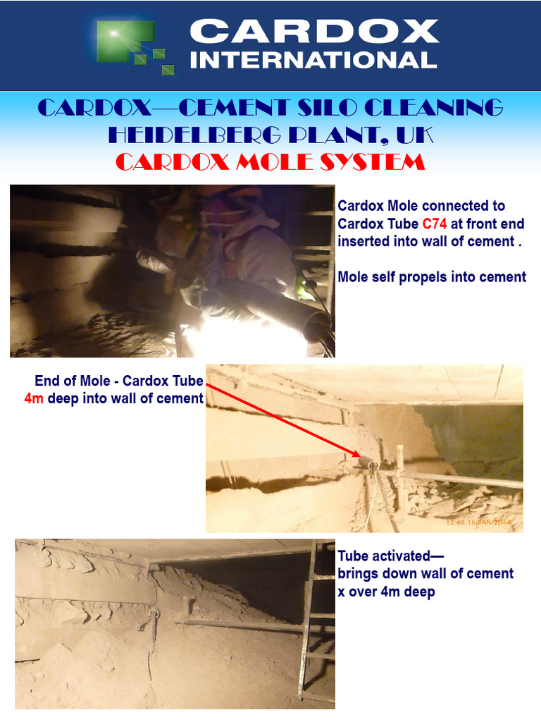 Cardox Mole System - Applications | PDF