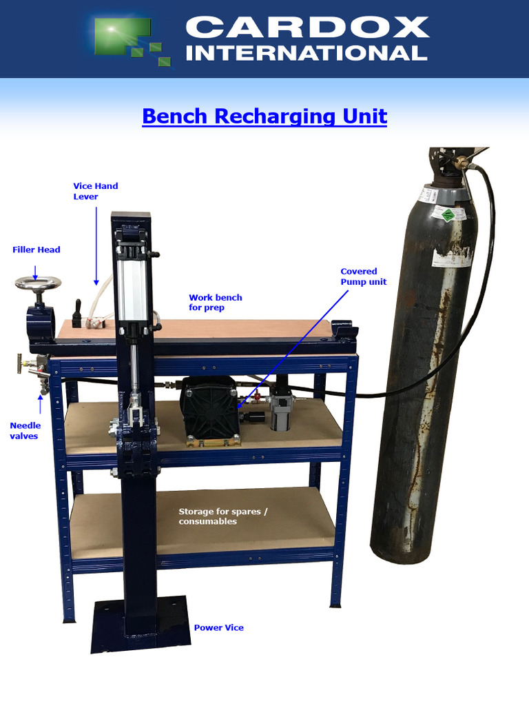 Cardox Recharging Unit - Bench | PDF