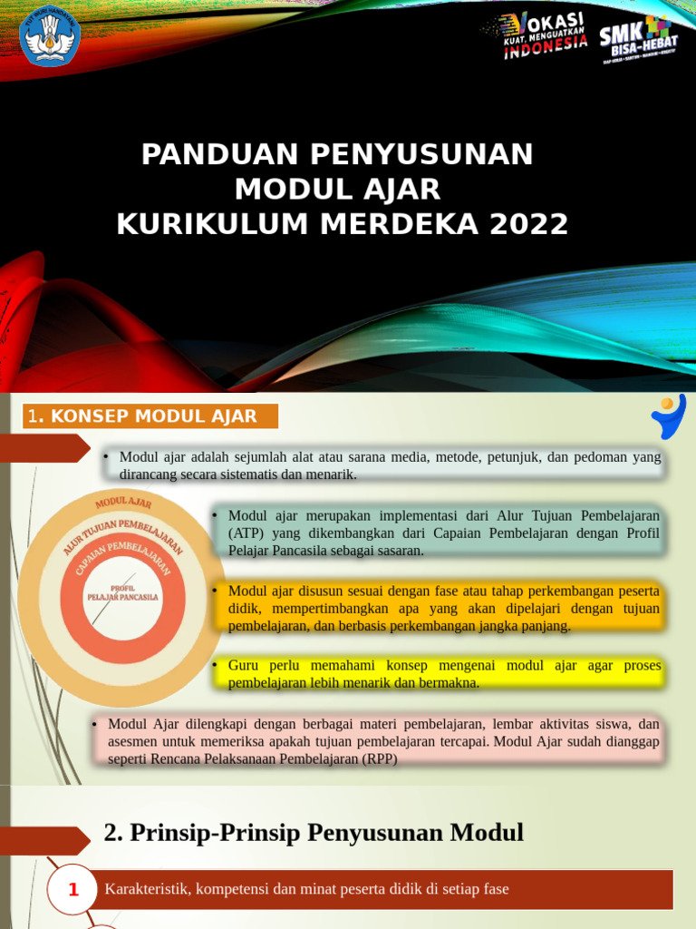 Panduan Modul Ajar Kurikulum Merdeka | PDF