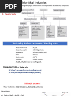 Solvay Process: Steps and Reactions | PDF | Sodium Carbonate | Ammonia