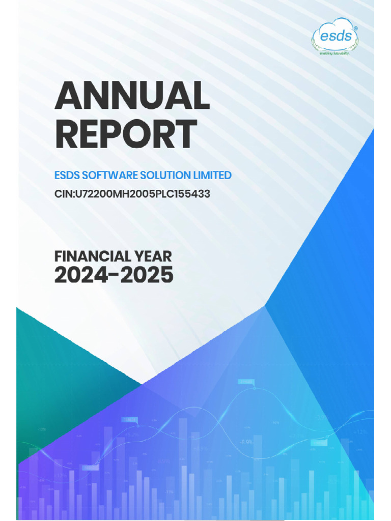 ESDS Software Annual Report 2025 | PDF | Corporate Social ...