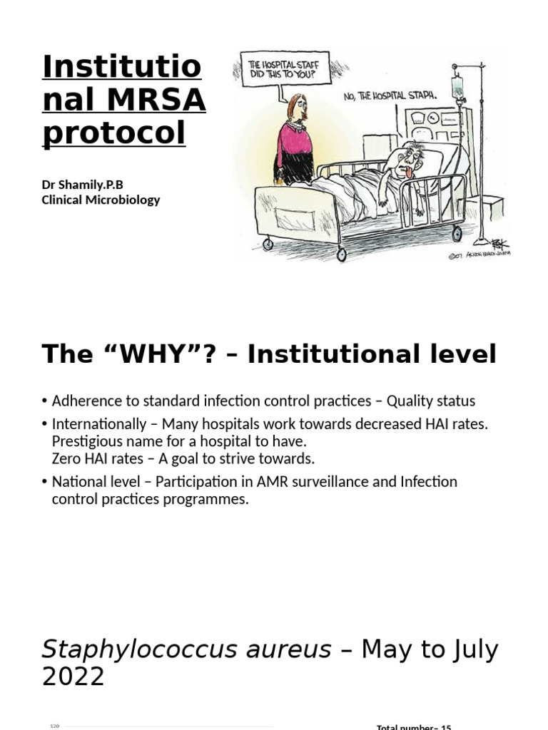 MRSA Protocol 2022 August | PDF | Methicillin Resistant Staphylococcus ...