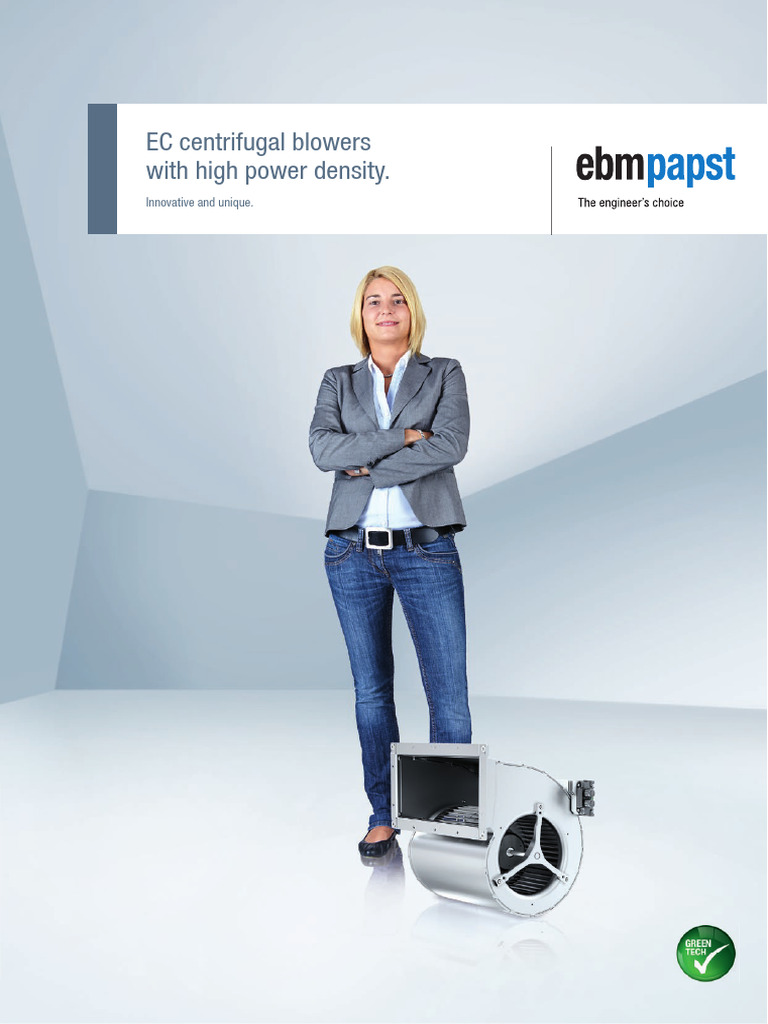 EC Centrifugal Blowers With High Power Density en | PDF | Alternating ...