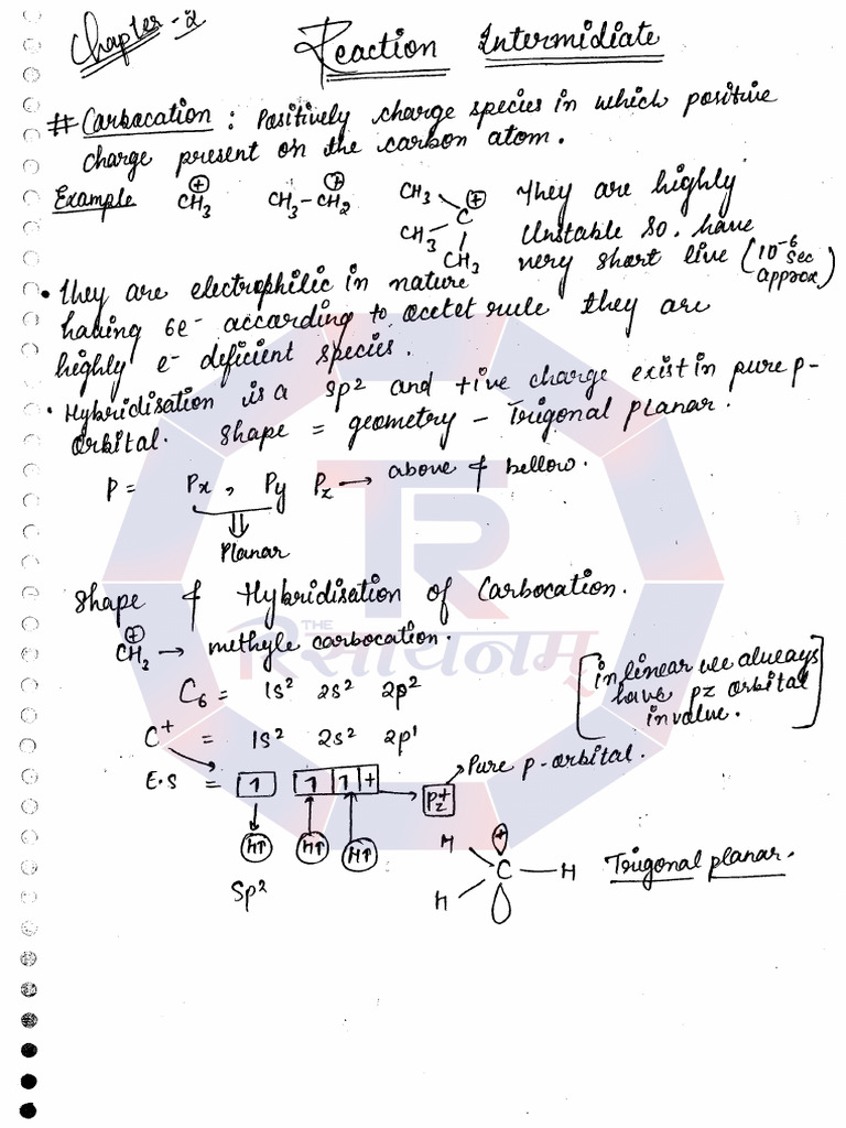 Reaction Intermidiate | PDF
